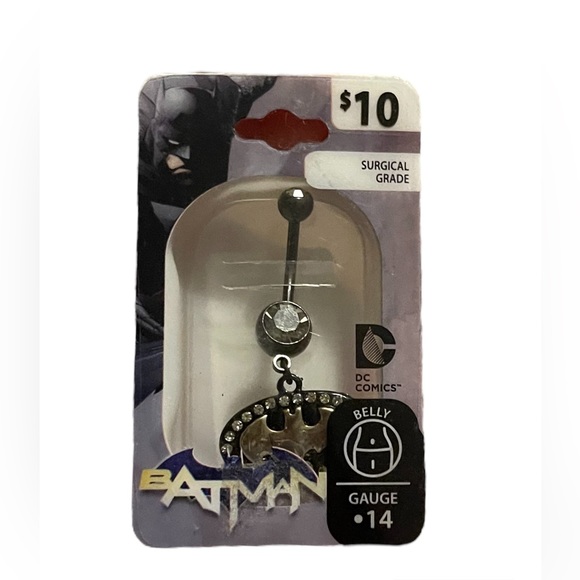 DC Comics | Jewelry | New Batman Belly Ring | Poshmark